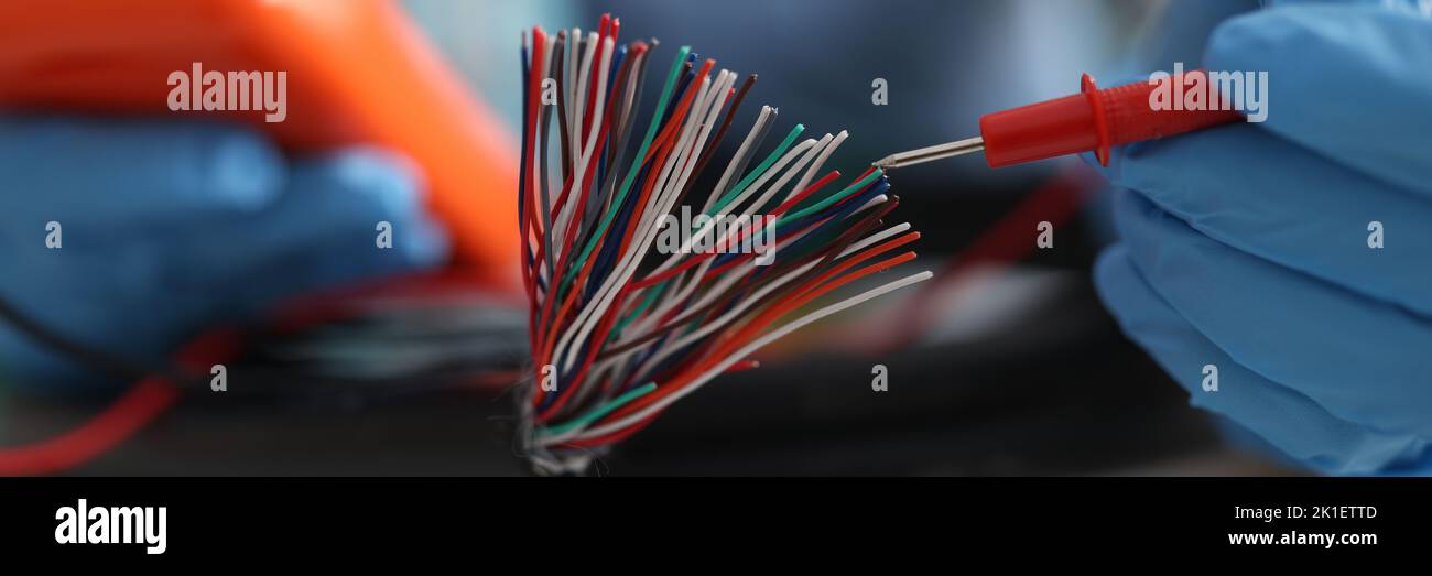 Cable tester hi-res stock photography and images - Alamy