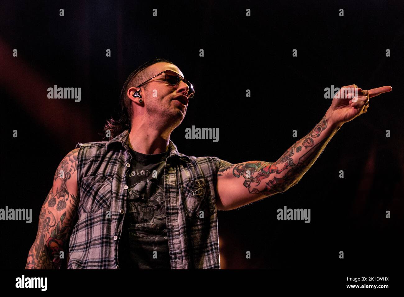 Avenged sevenfold singer hi-res stock photography and images - Alamy