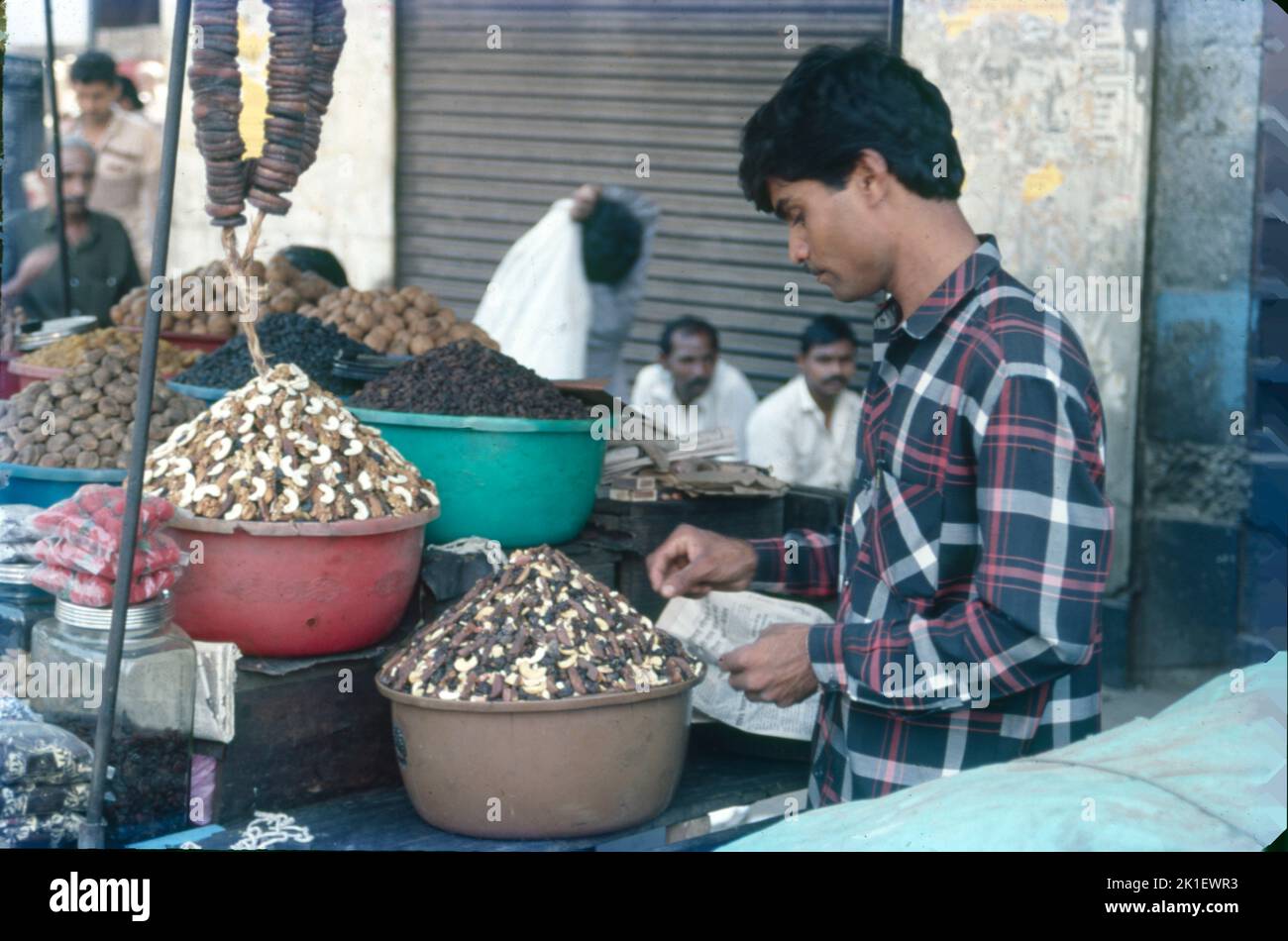 Dry Fruit Seller (Meva Wala), Mumbai Stock Photo - Alamy