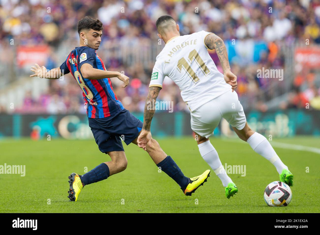Pedri of FC Barcelona during the Liga match between FC Barcelona and ...