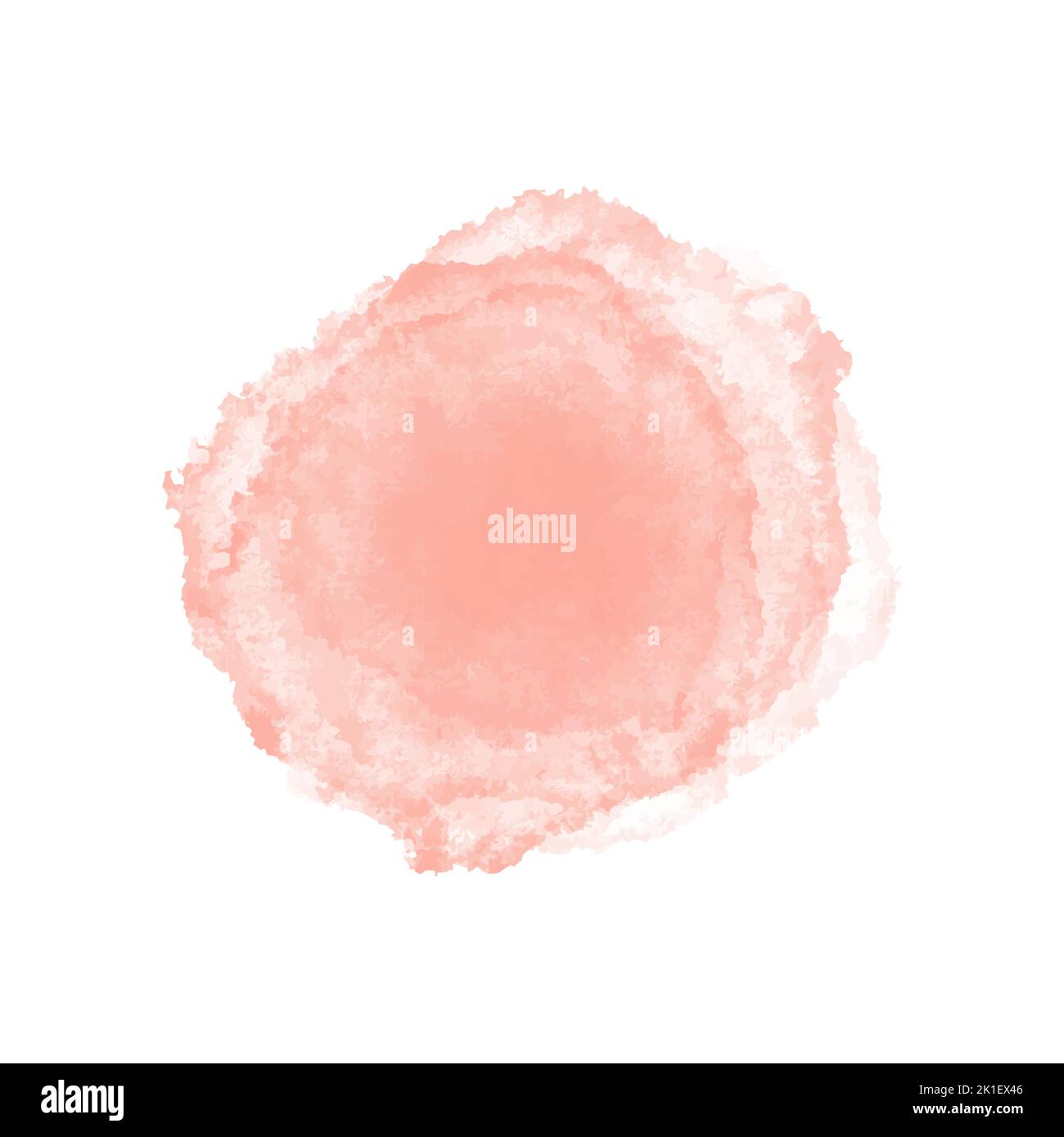 Vector Blush pink watercolor stains Paint stropke. Abstract pink ...
