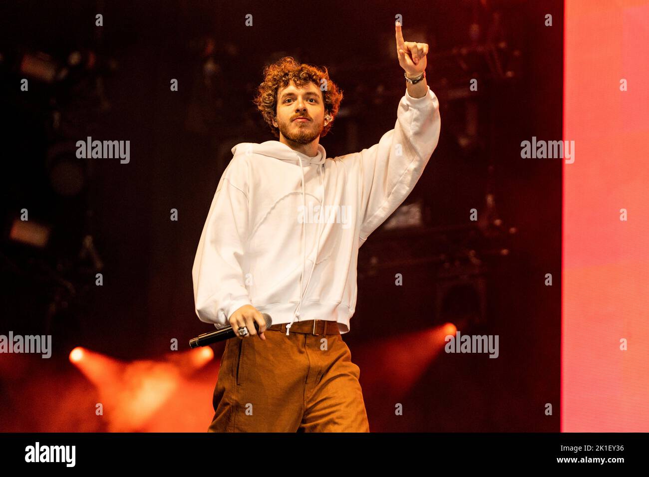 Biddinghuizen, Netherlands 20 august 2022 Jack Harlow live at Lowlands ...