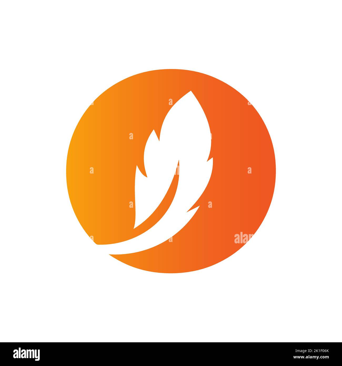 Letter O Bird Feather Logo Design Concept For Law Identity Vector ...