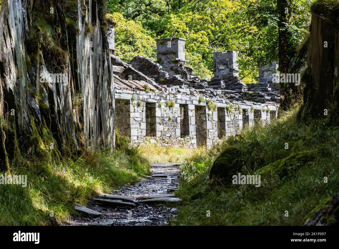 Anglesey Barracks former Quarrymen's accommodation at Dinorwic Slate ...