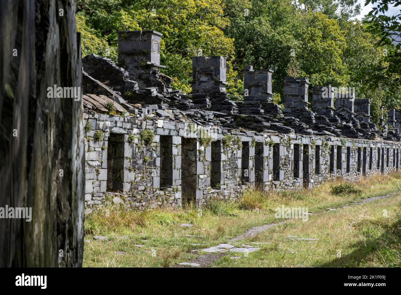 Anglesey Barracks former Quarrymen's accommodation at Dinorwic Slate ...