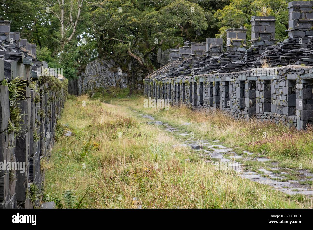 Anglesey Barracks former Quarrymen's accommodation at Dinorwic Slate ...