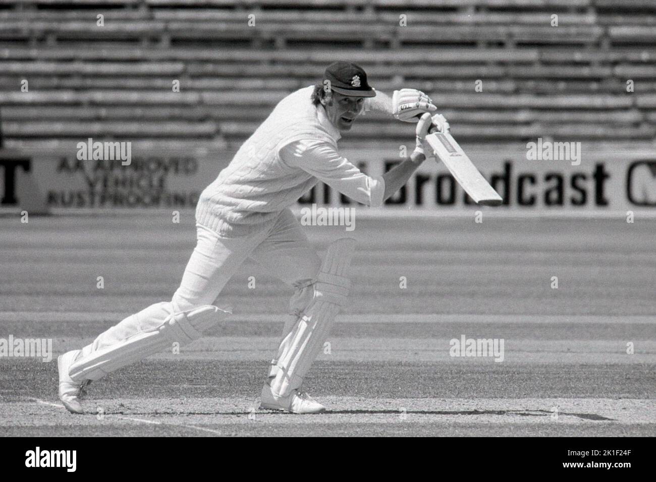 Mike Denness batting for Essex; Warwickshire vs Essex, Schweppes County ...