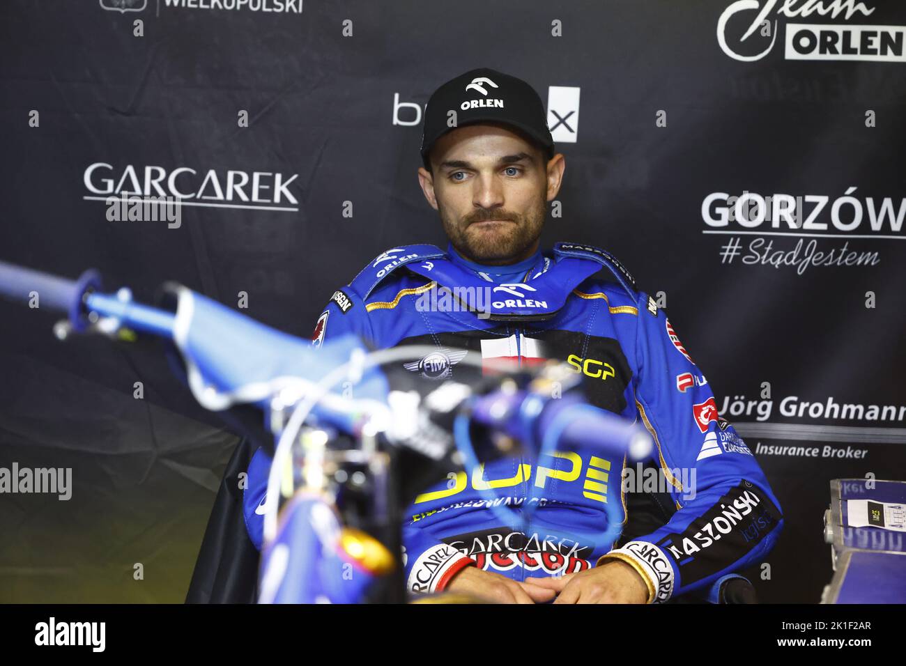 Poland's Bartosz Zmarzlik was the winner in Saturday's Kaeser FIM ...