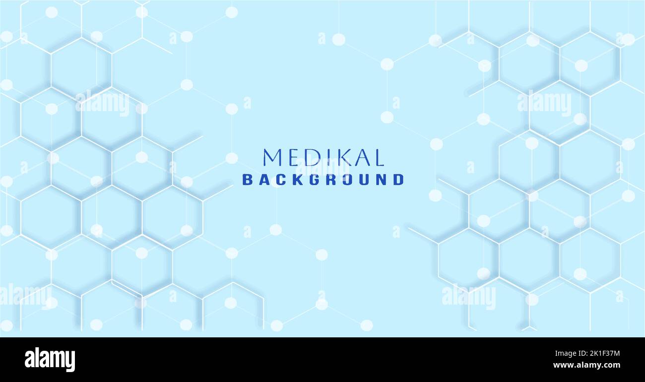 medical background honeycomb front honeycomb back minimal Stock Vector ...