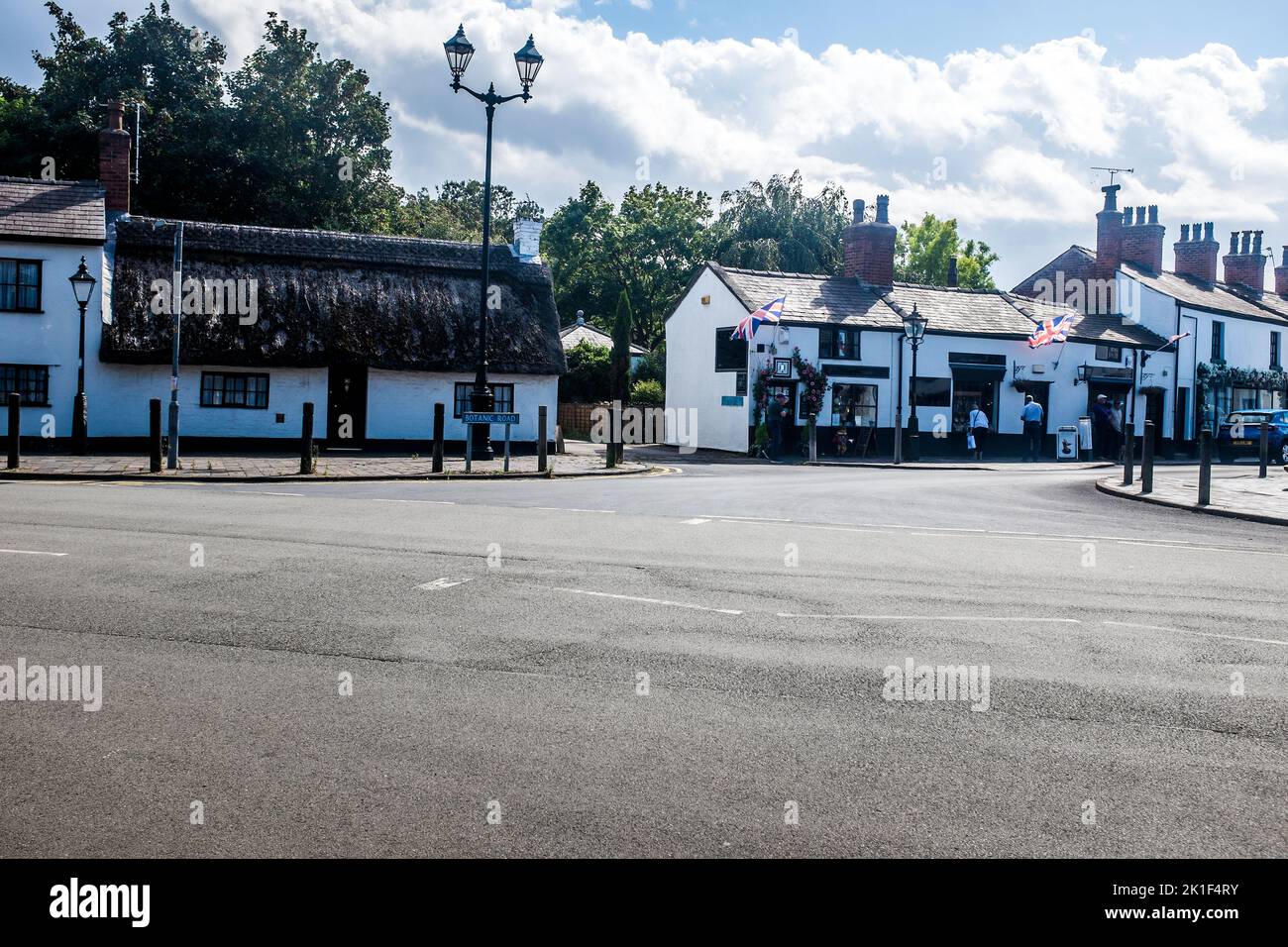 View of Churchtown village Stock Photo - Alamy