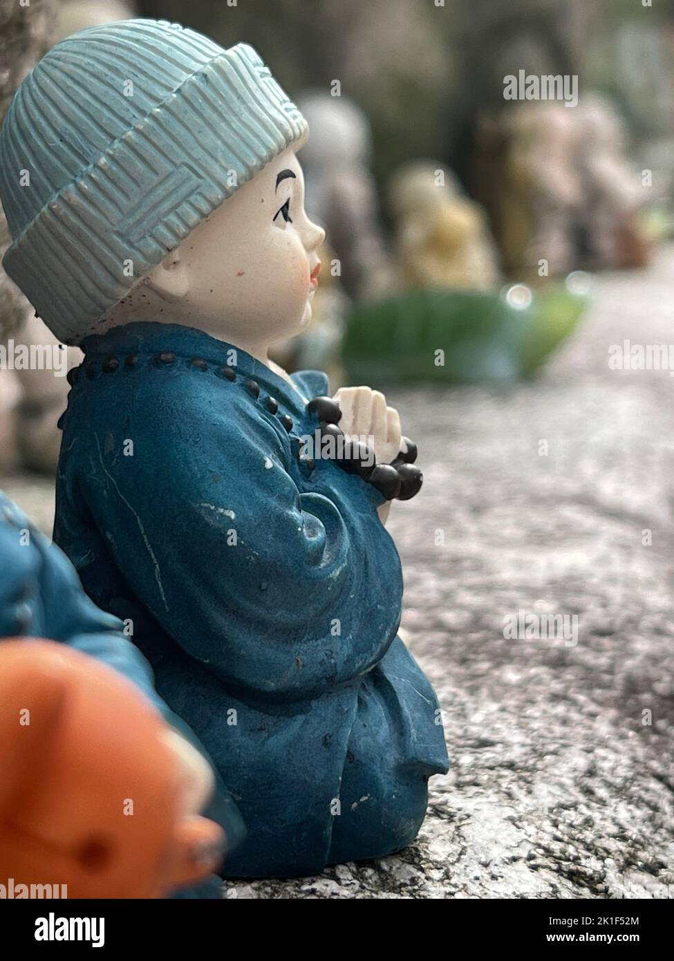 Baby monk hi-res stock photography and images - Alamy