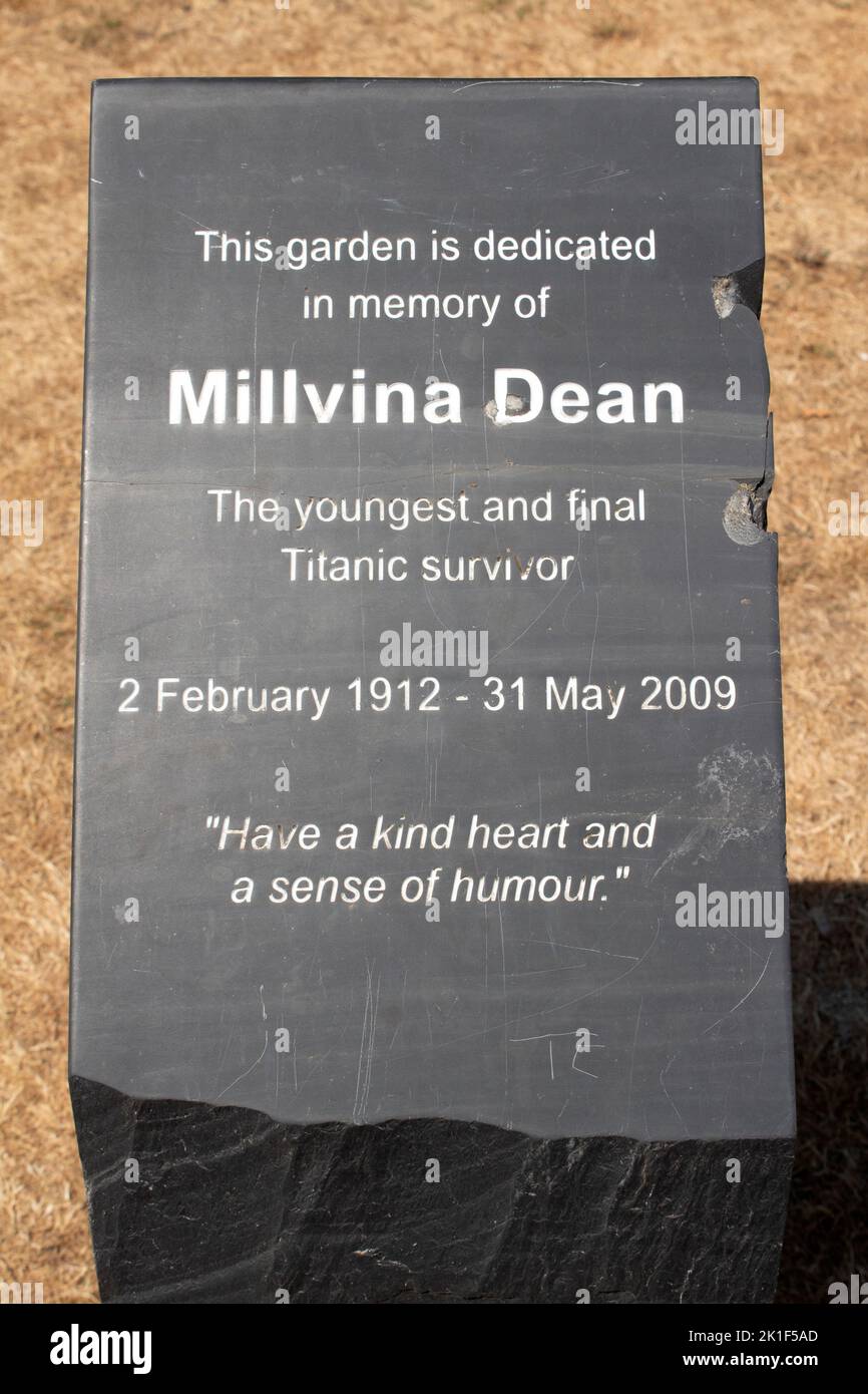 Millvina Dean Meet Millvina Dean, The Last And Youngest Survivor Of