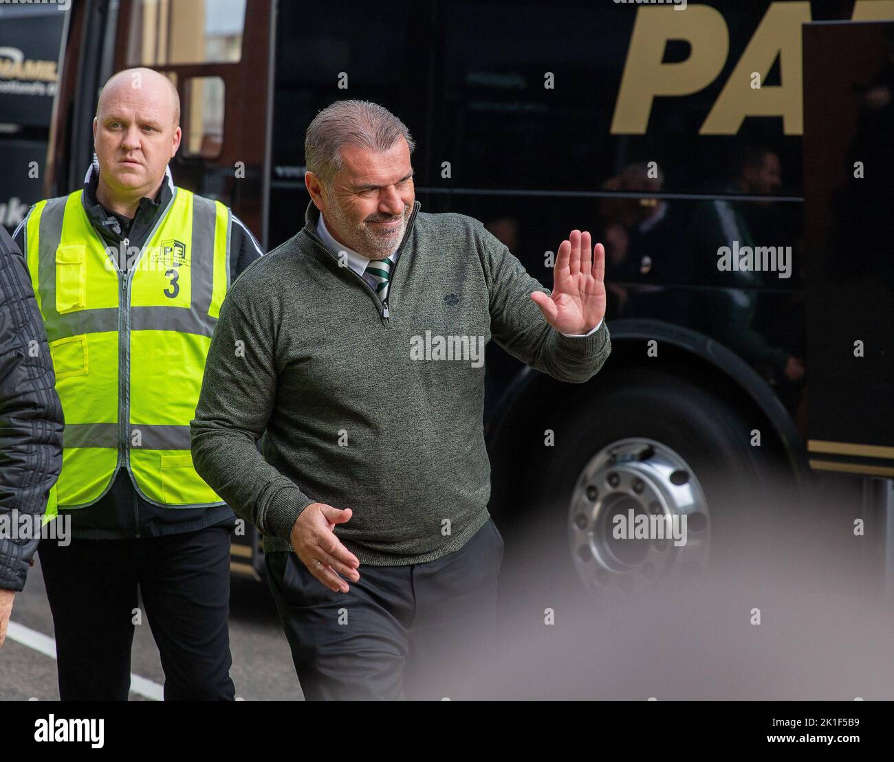 Football bus scotland hi-res stock photography and images - Alamy
