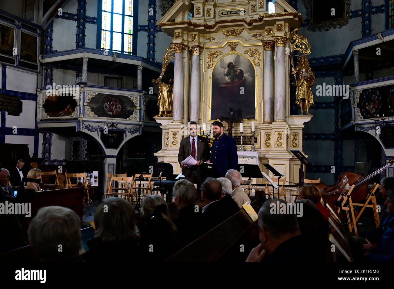 Stephan Rauhut beim Eröffnungskonzert des 33. Schlesischen Musikfestes ...