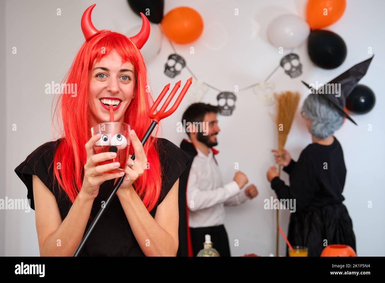 Red devil drink hi-res stock photography and images - Alamy