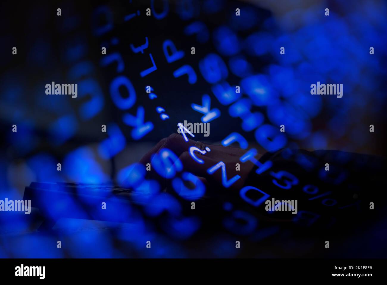 Cyber codes hi-res stock photography and images - Alamy