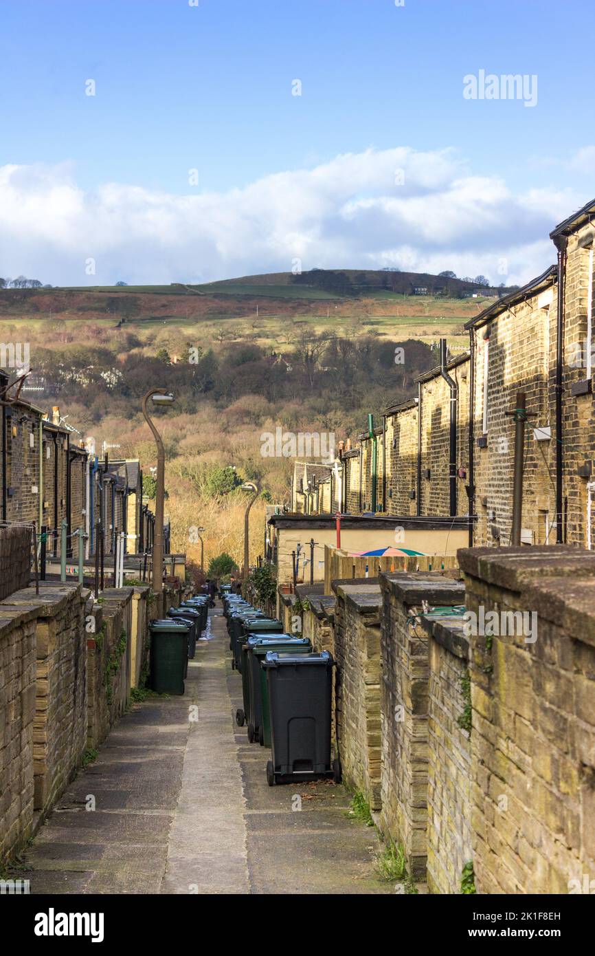 Back to back housing Stock Photo - Alamy