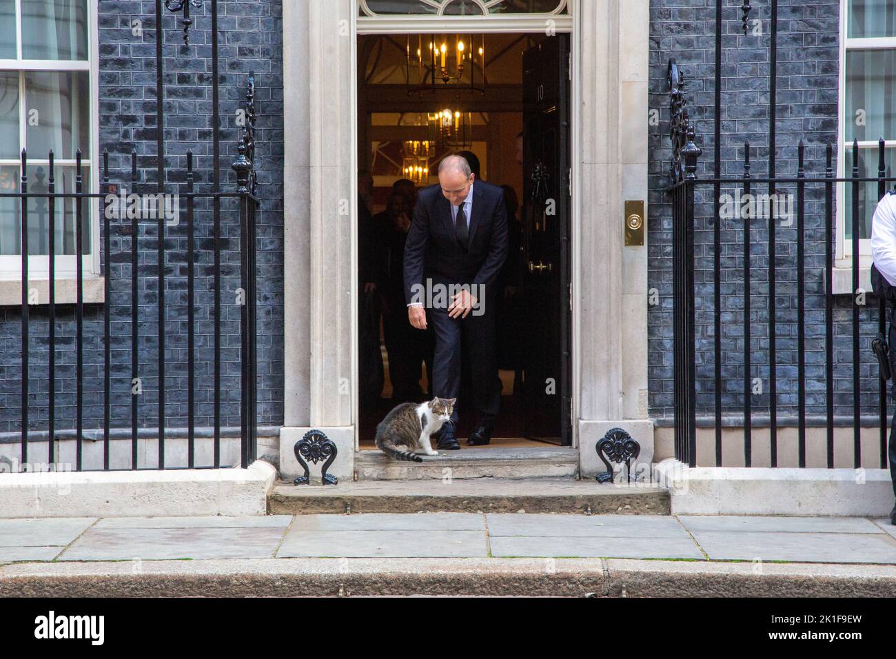 London, England, UK. 18th Sep, 2022. Irish Prime Minister MICHEAL ...