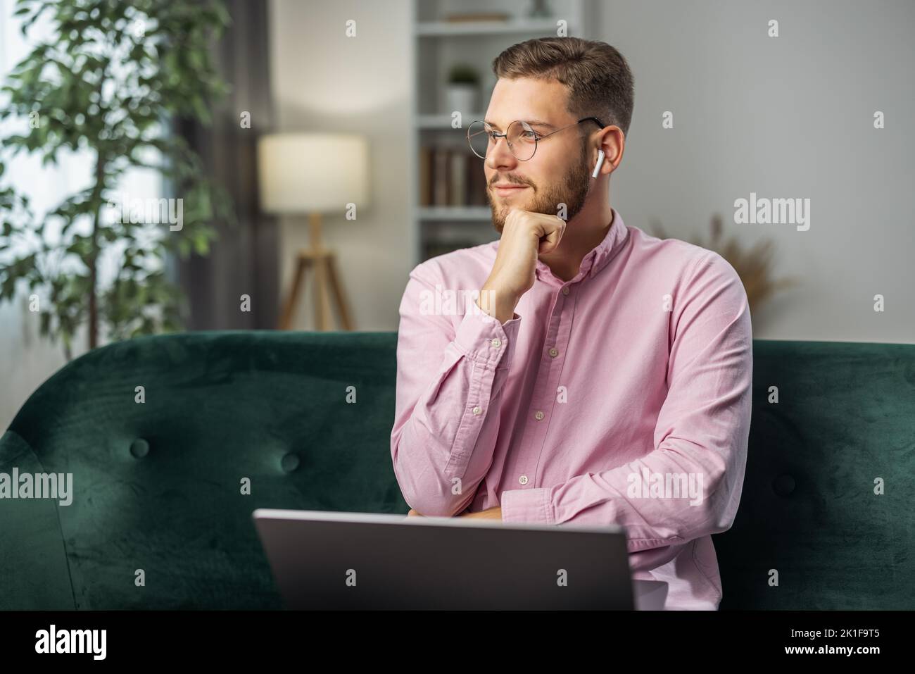 Man with idea Stock Photo - Alamy