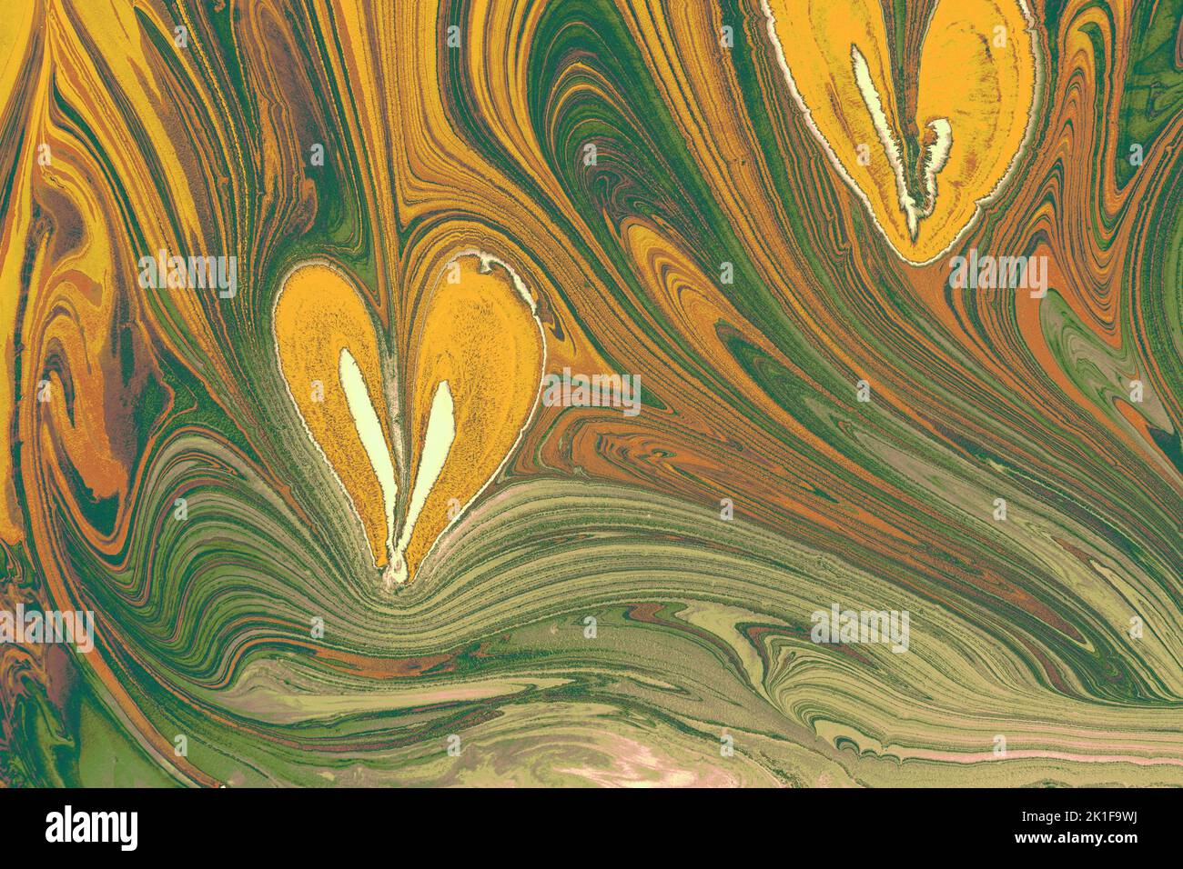 Abstract picture of the heart. Creative marbling heart pattern ...