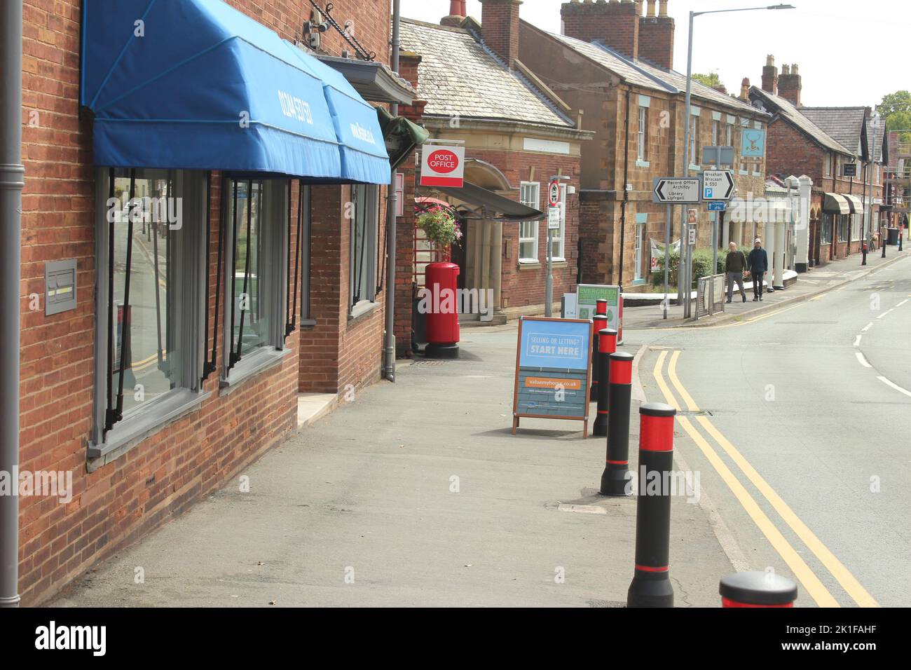 Hawarden village in North Wales Stock Photo - Alamy