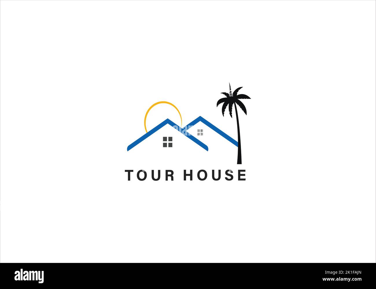 real estate logo vector template Stock Vector Image & Art - Alamy