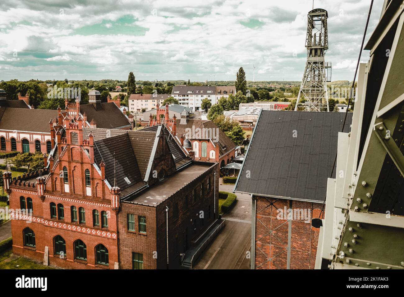 Zollern colliery, one of the locations of the LWL industrial museum ...