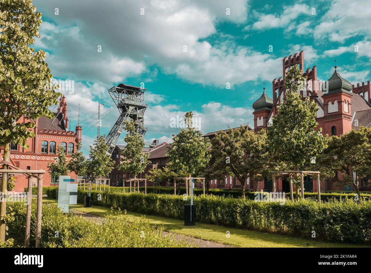 Zollern colliery, one of the locations of the LWL industrial museum ...