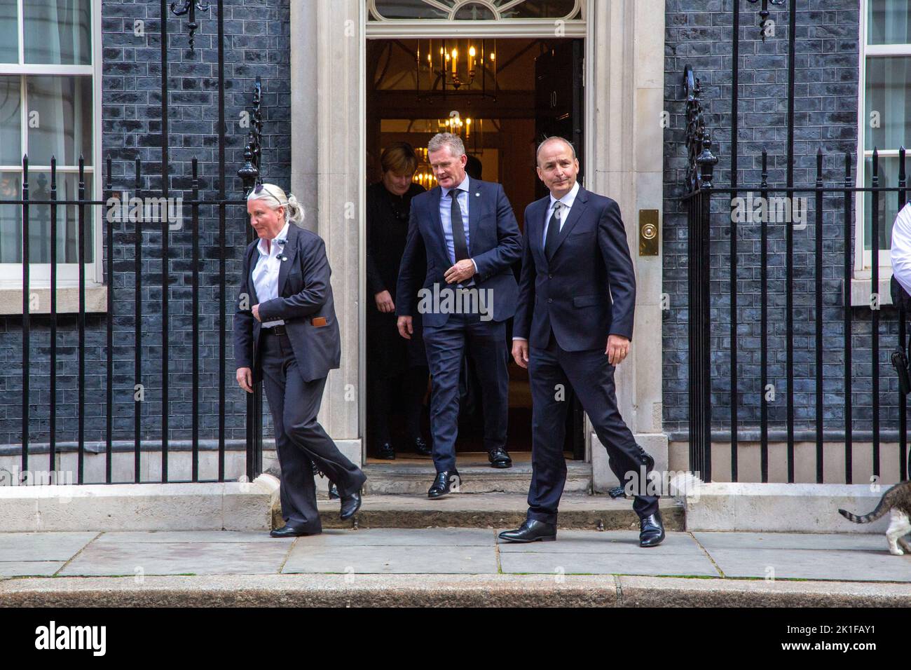 London, England, UK. 18th Sep, 2022. Irish Prime Minister MICHEAL ...