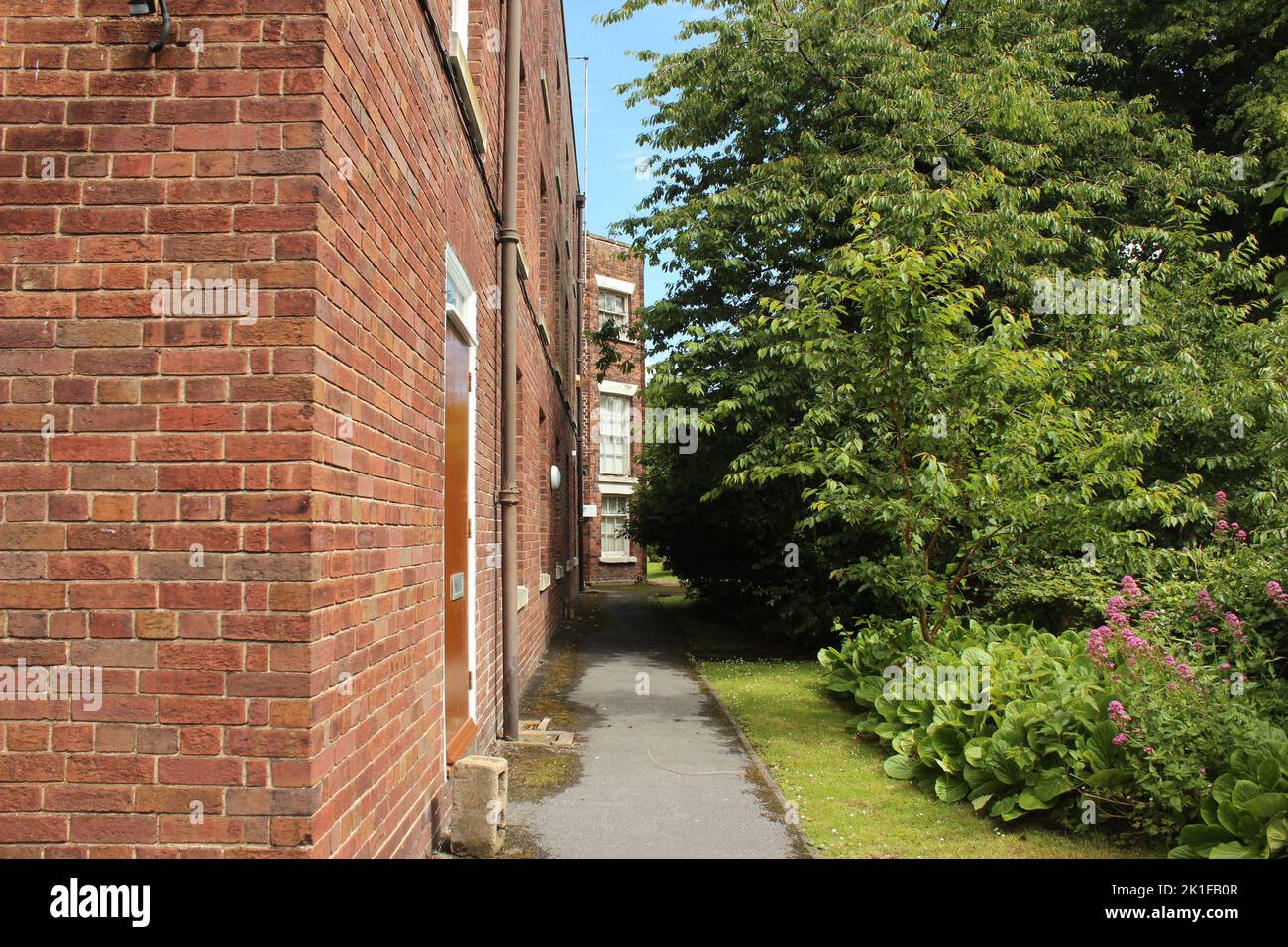 Hawarden village in North Wales Stock Photo - Alamy
