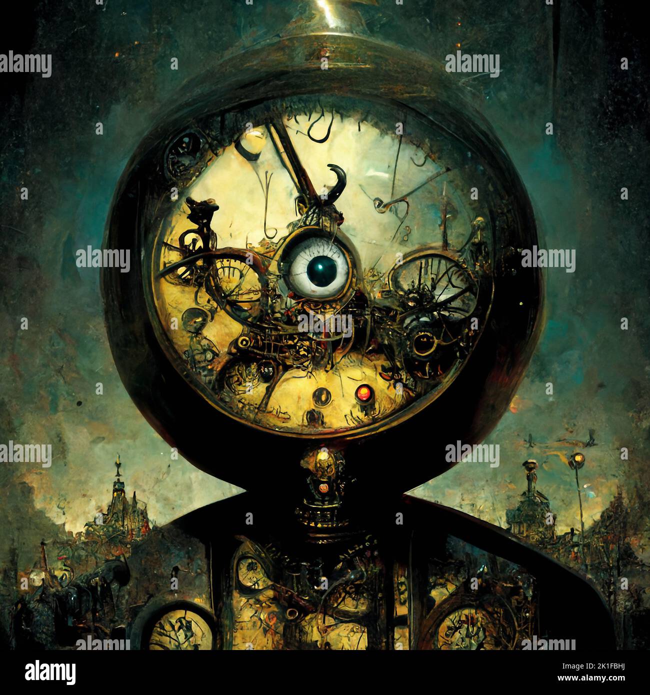 Fantasy clock hi-res stock photography and images - Alamy