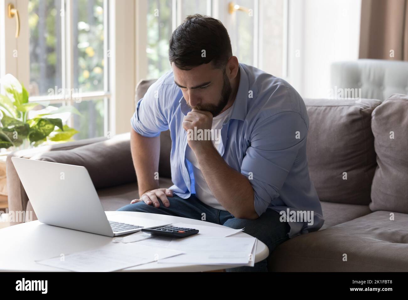 Concerned renter hi-res stock photography and images - Alamy