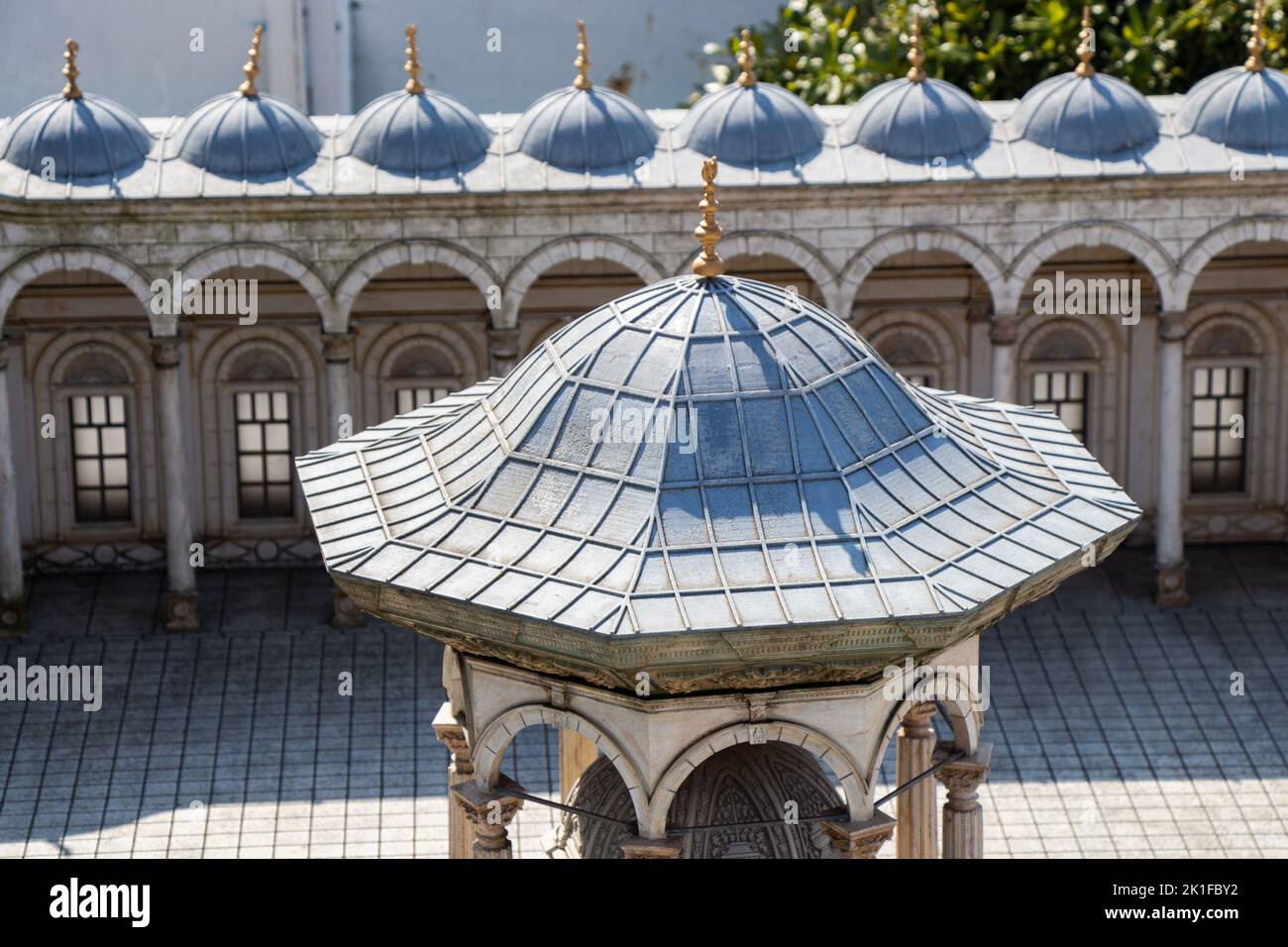 Outer view of dome in Ottoman architecture in, Istanbul, Turkey Stock ...