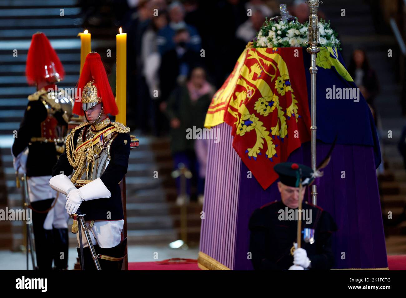 Stand guard at westminster hall hi-res stock photography and images - Alamy