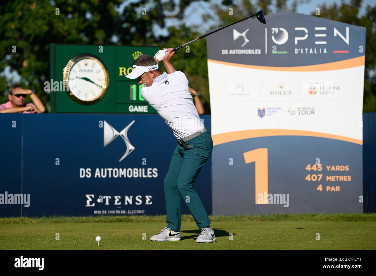 Luke Donald (ENG) during the DS Automobiles Italian Golf Open 2022 at ...