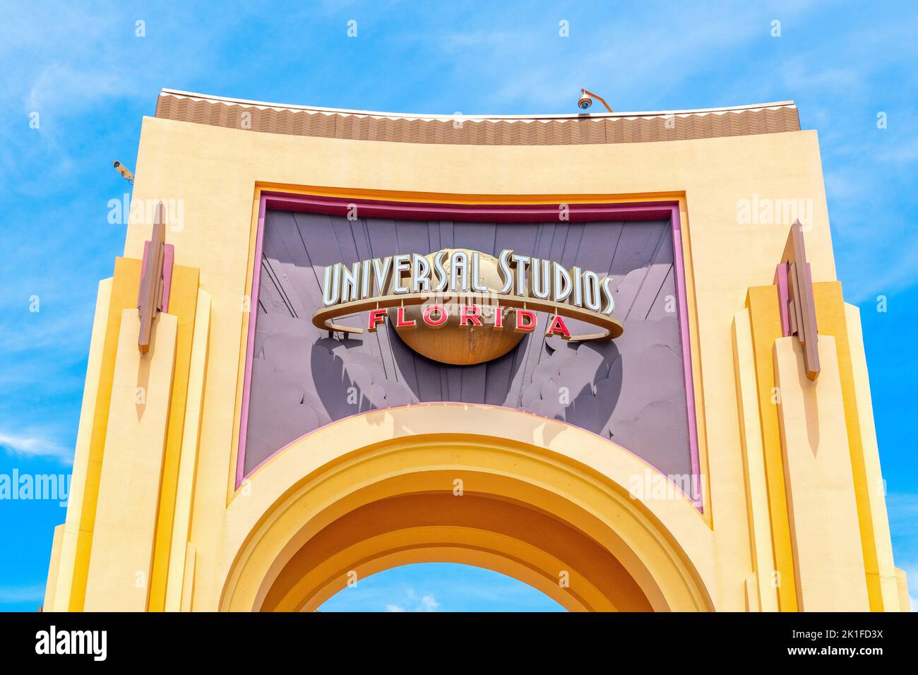 Entrance arch gate Stock Photo - Alamy