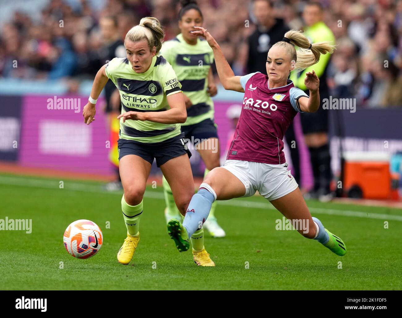 Birmingham, England, 18th September 2022. Alisha Lehmann of Aston Villa ...