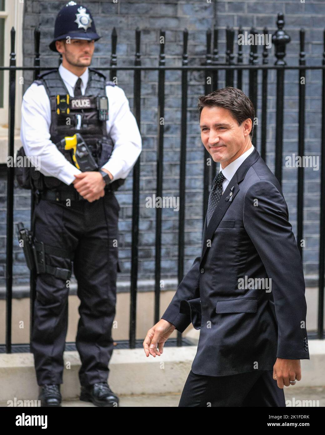 London, UK. 18th Sep, 2022. Justin Trudeau, Prime Minister of Canada ...