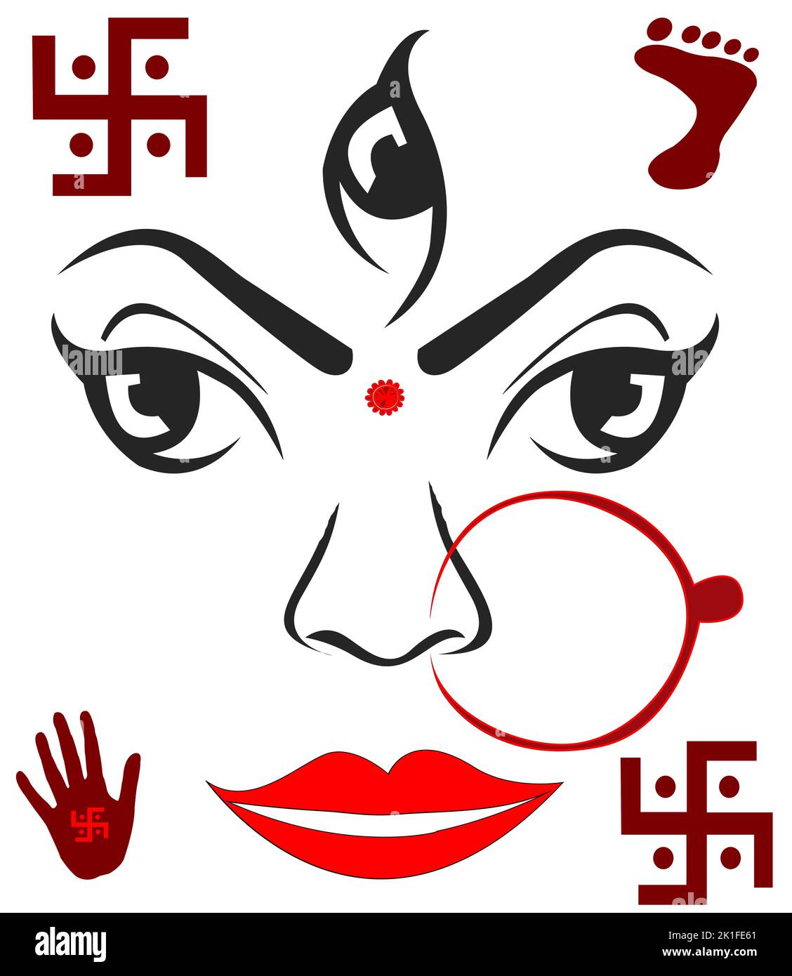 Maa durga hi-res stock photography and images - Alamy