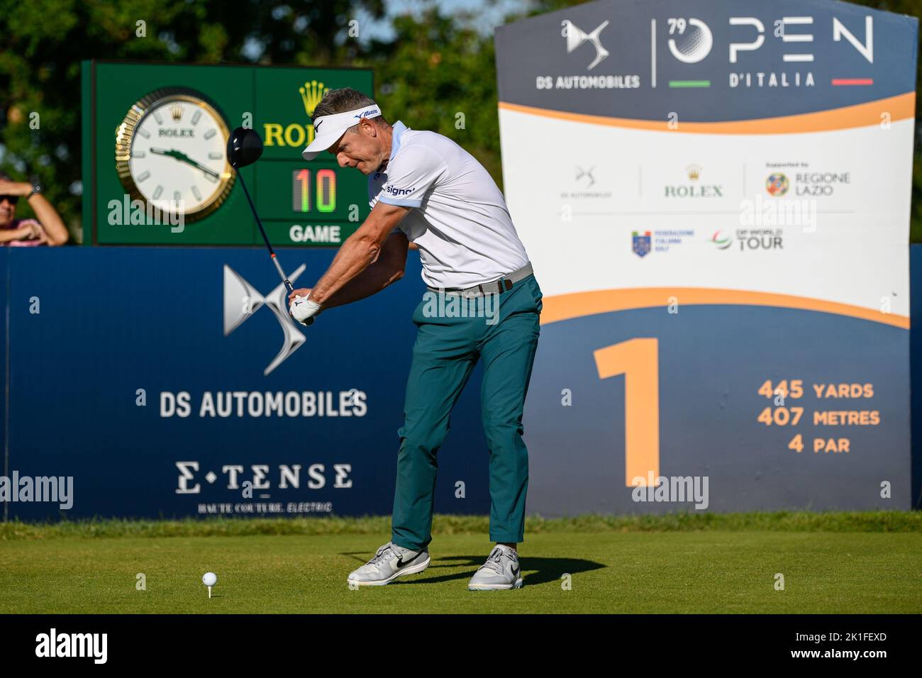 Luke Donald (ENG) during the DS Automobiles Italian Golf Open 2022 at ...