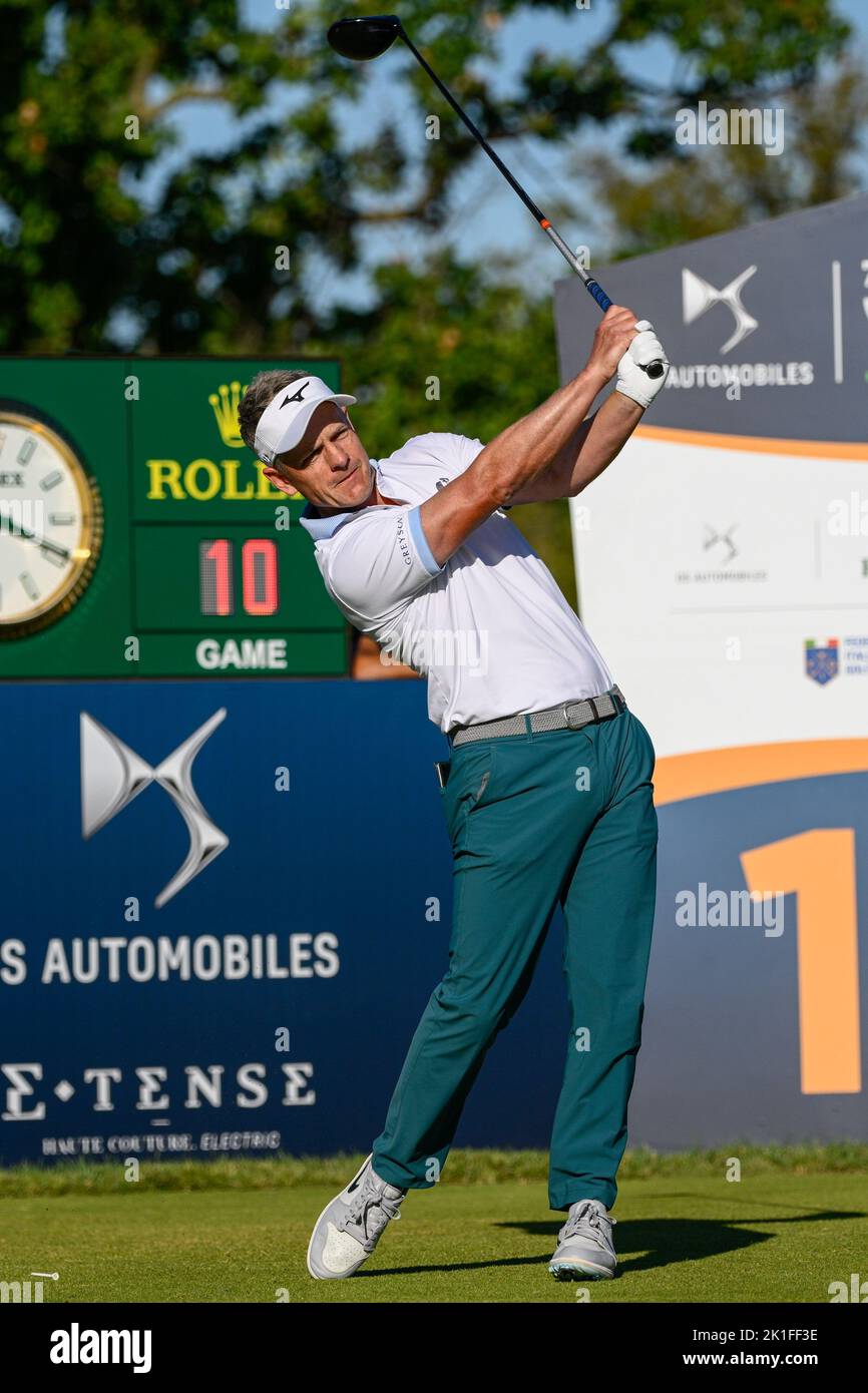 Luke Donald (ENG) during the DS Automobiles Italian Golf Open 2022 at ...
