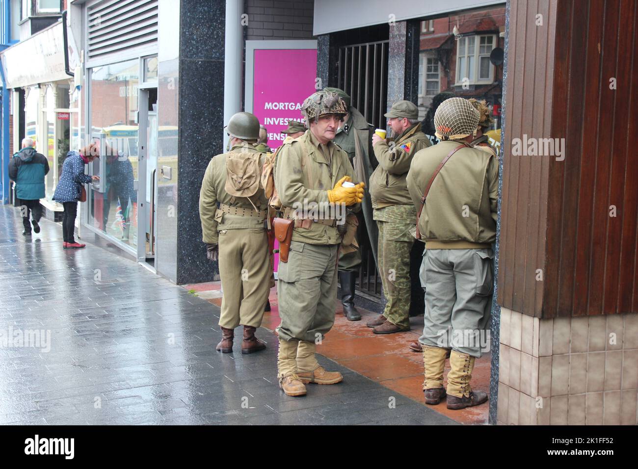 1940s festival Colwyn Bay Stock Photo - Alamy