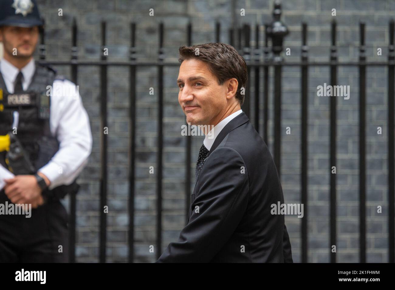 London, England, UK. 18th Sep, 2022. Prime Minister of Canada JUSTIN ...