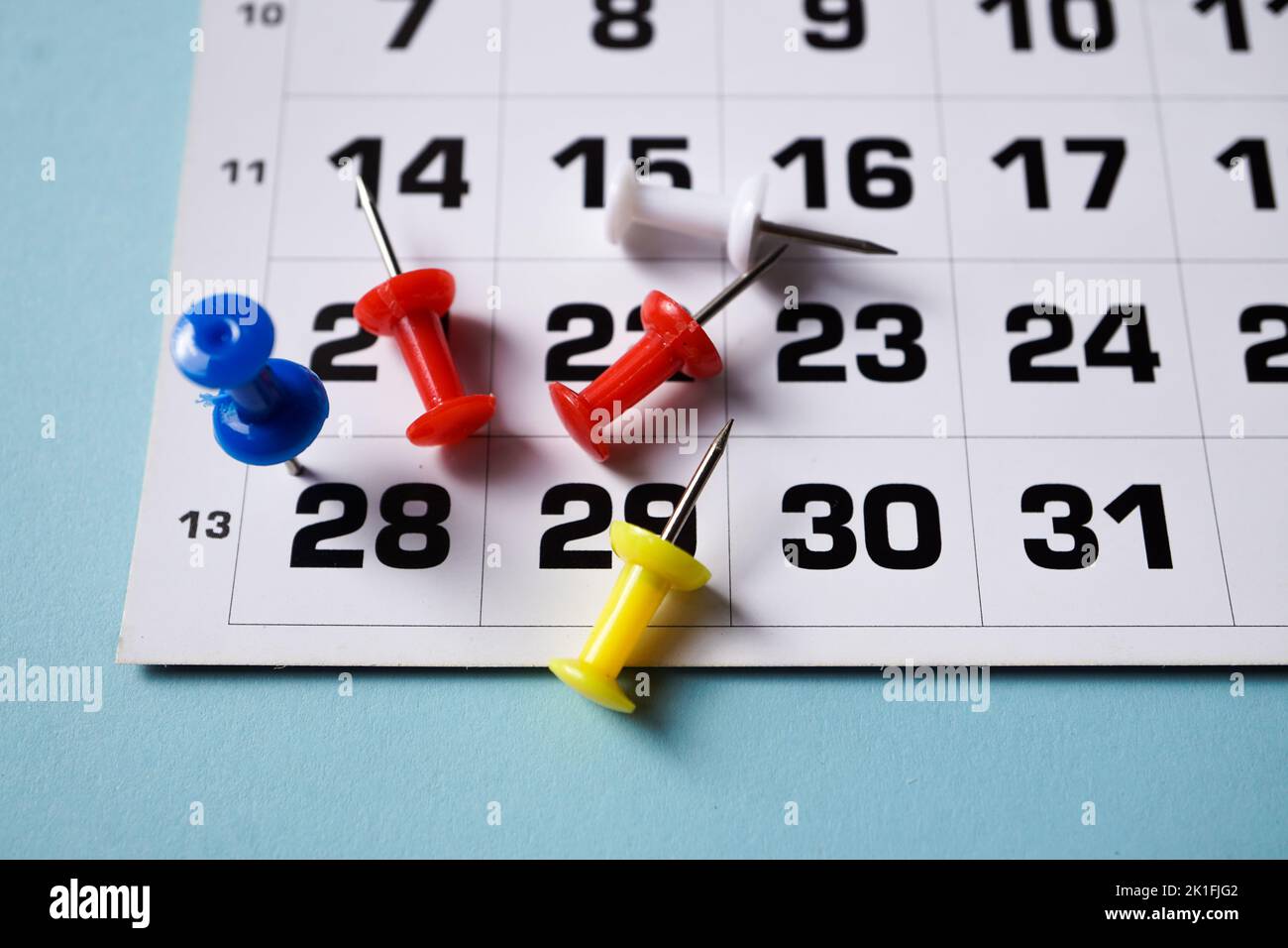 calendar to record appointments and events Stock Photo - Alamy