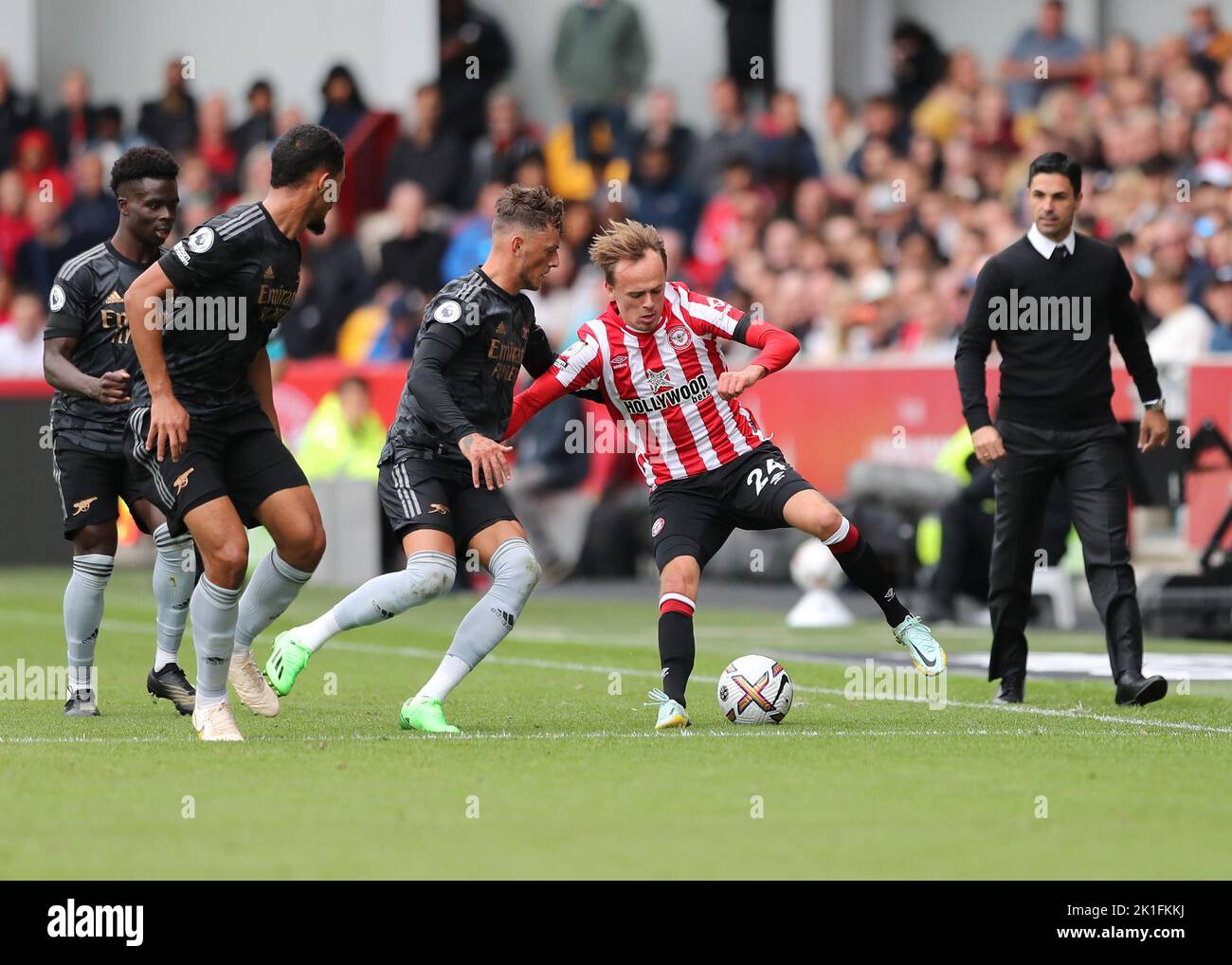 Mikkel damsgaard england hi-res stock photography and images - Alamy