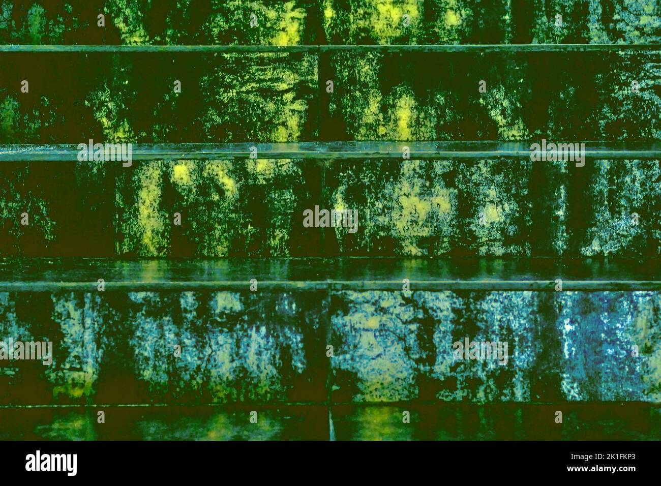 Green yellow emerald spotted steps as abstract background Stock Photo ...