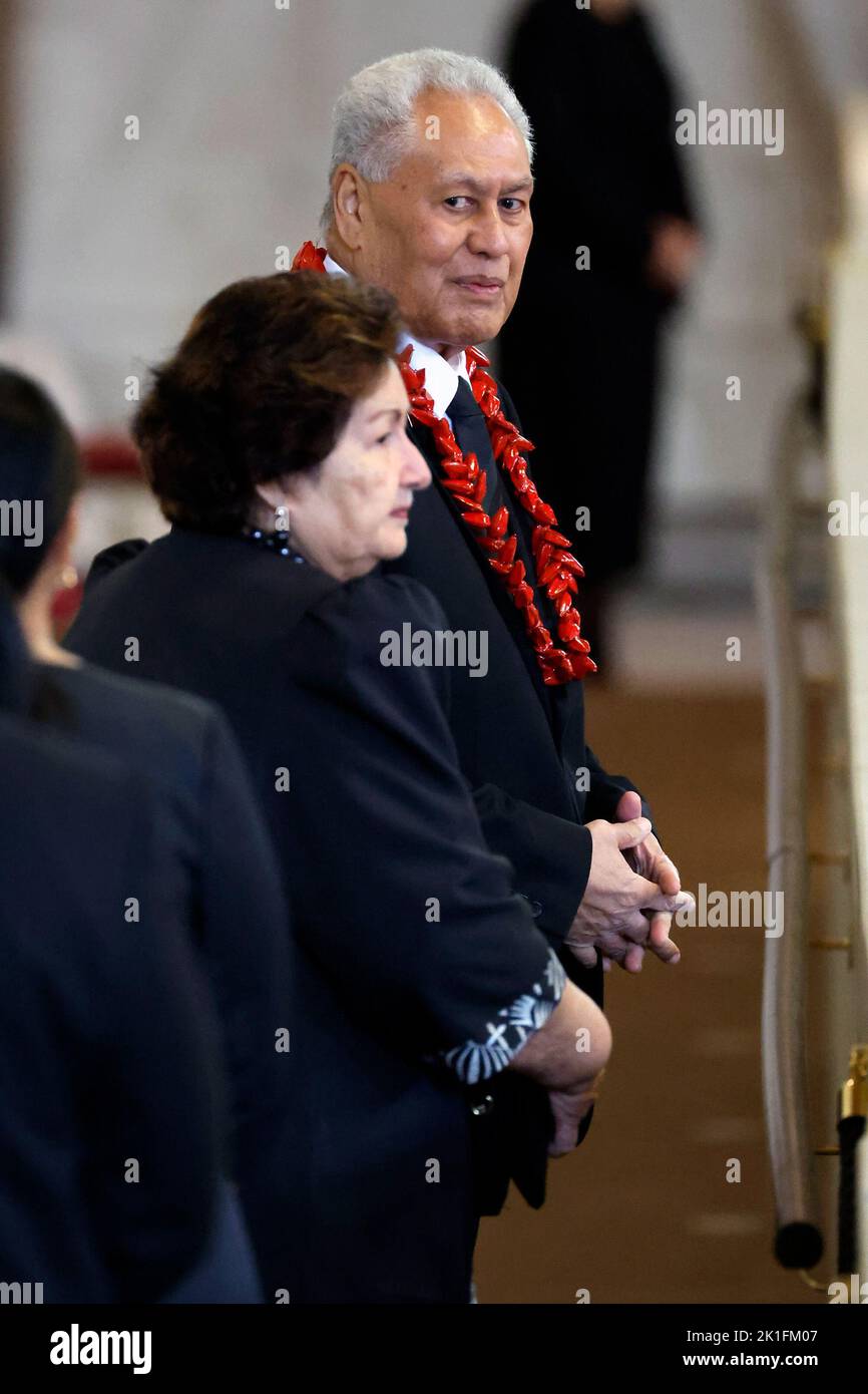 Head of State of the Independent State of Samoa, Tuimaleali'ifano Va ...