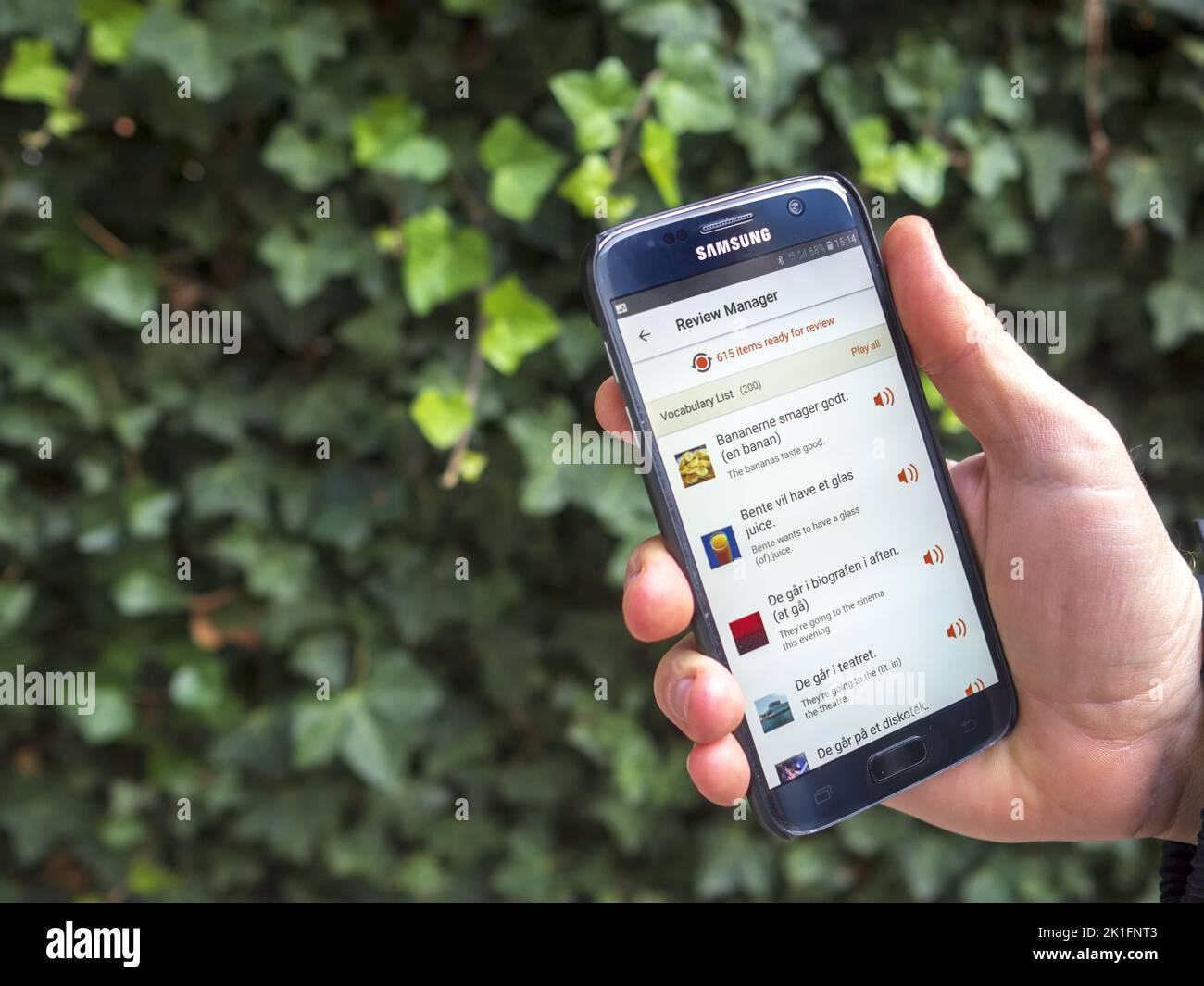 Babbel language learning app hi-res stock photography and images - Alamy