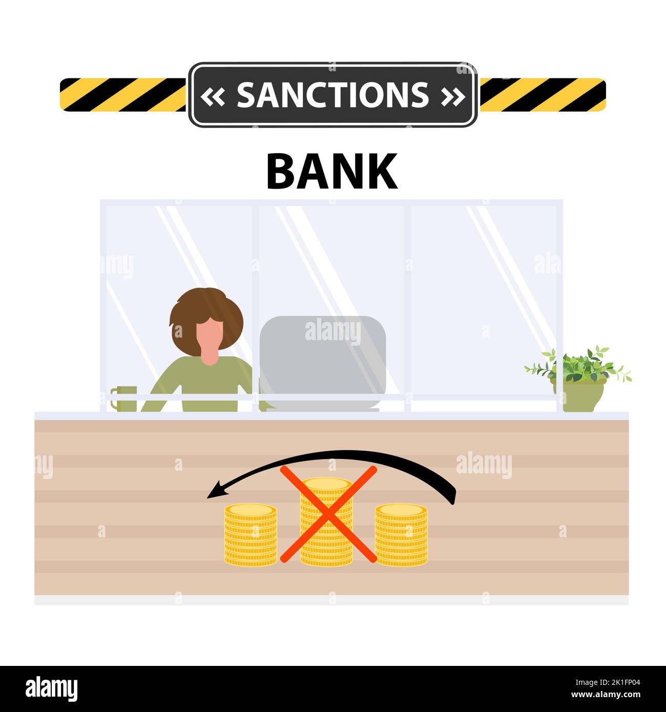 Sanctions restrictions Stock Vector Images - Alamy