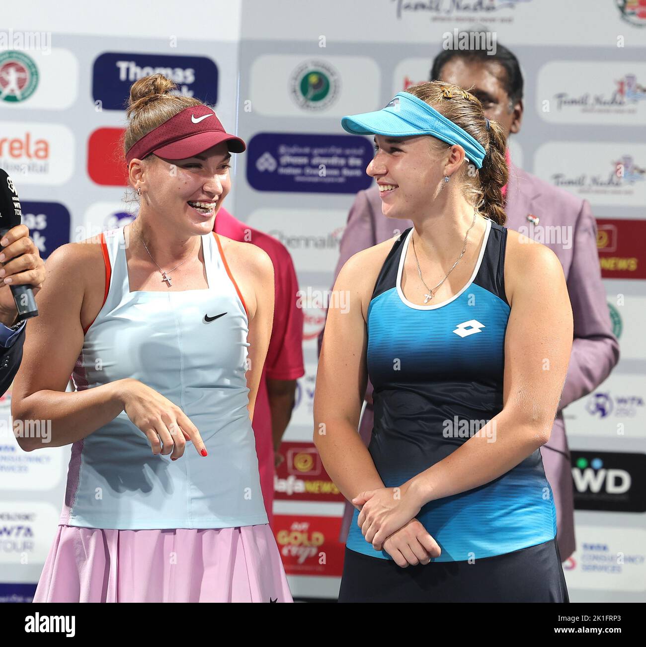 Chennai Open WTA 250 : Gabriela DABROWSKI CAN Luisa STEFANI BRA vs Anna ...